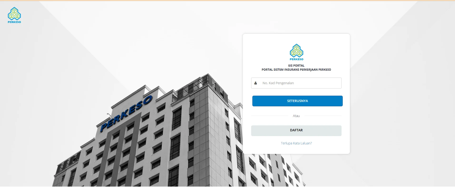 EIS PERKESO - Portal Kahwin