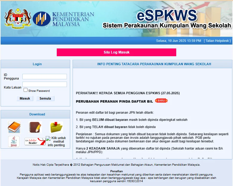 Panduan Terperinci eSPKWS KPM - Portal Kahwin
