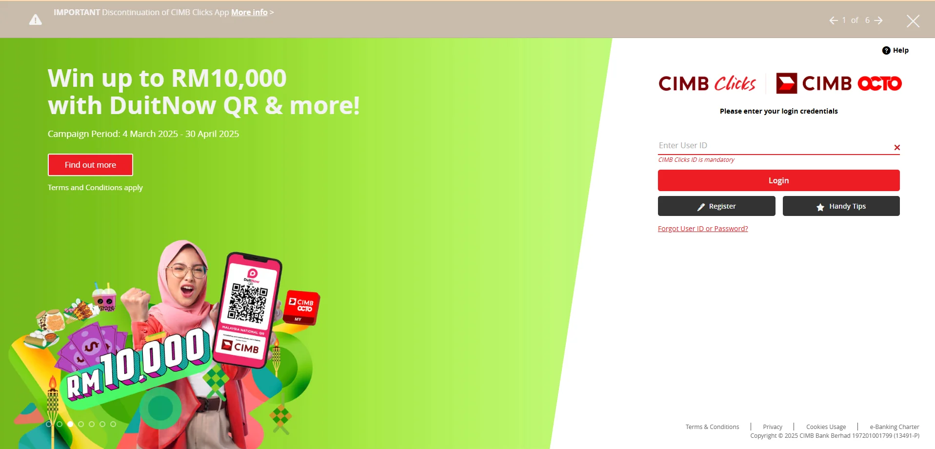 CIMB Clicks: Cara Daftar, Login & Guna - Portal Kahwin